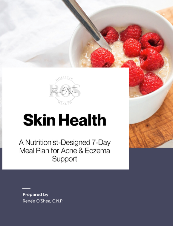Skin Health Meal Plan (7 Days) - Renee OShea, Holistic Health