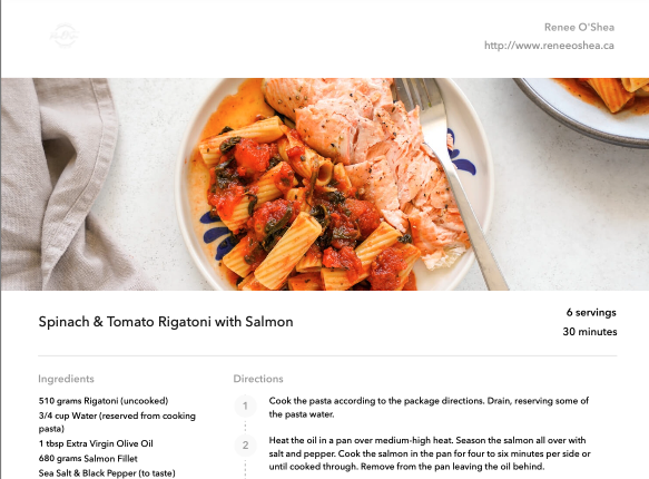 Carb-Loading Meal Plan (7 Days) - Renee OShea, Holistic Health