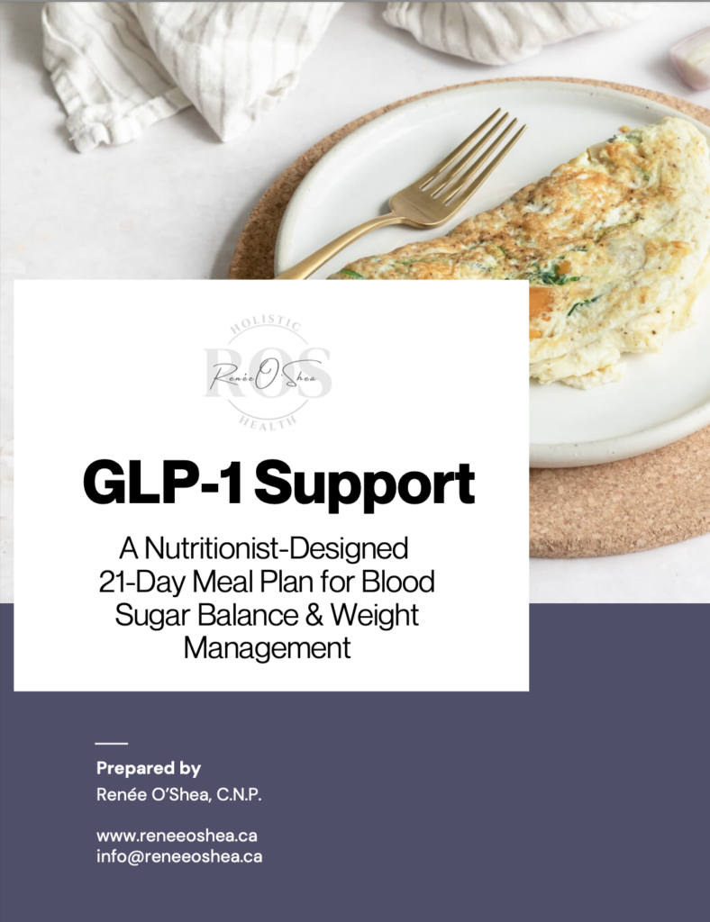 GLP-1 Support Meal Plan (21 Days) - Renee OShea, Holistic Health